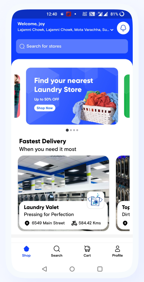 FastLaundry: Multi-Vendor Laundry Booking App - Dry Cleaning & Laundry ...