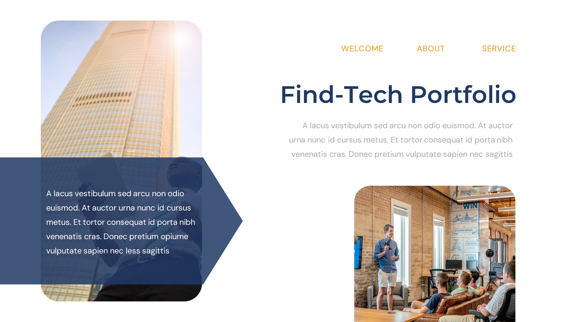 Find-Tech - Technology Google Slides Template, Presentation Templates