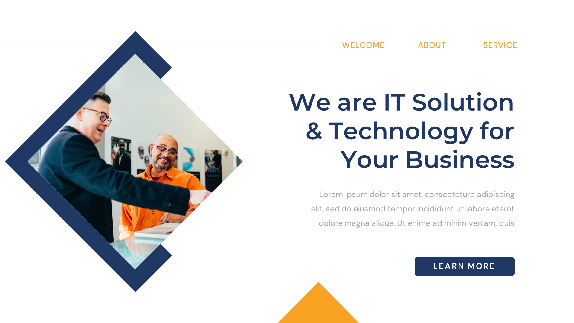 Find-Tech - Technology Google Slides Template, Presentation Templates