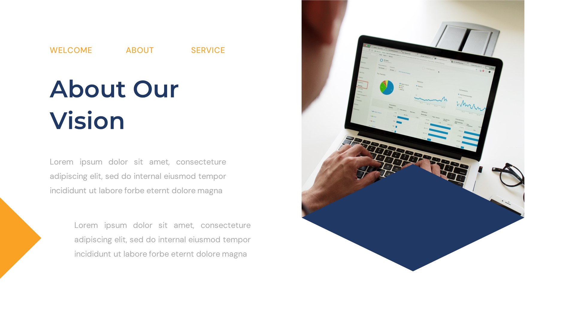 Find-Tech - Technology Google Slides Template, Presentation Templates