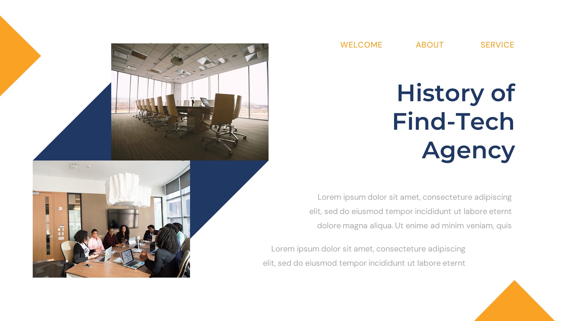 Find-Tech - Technology PowerPoint Template, Presentation Templates