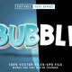 Bubble Editable Text Effect, Add-ons | GraphicRiver
