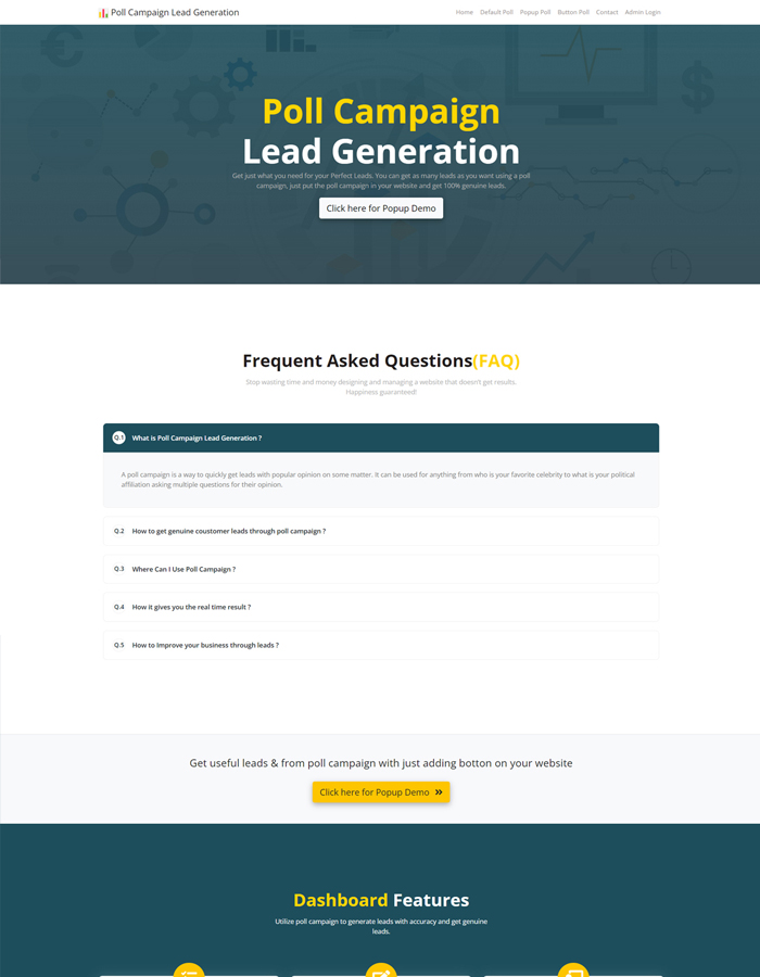 Survey & Poll Campaign Lead Generation System by Designcollection ...
