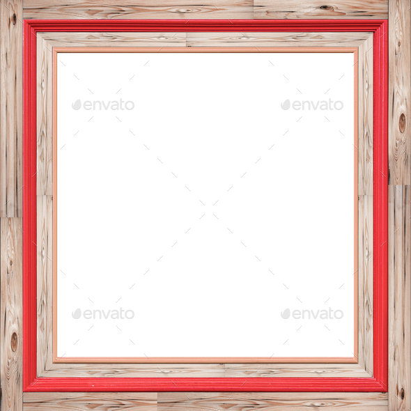 Vintage wooden photo frame texture for abstract background. Stock Photo ...