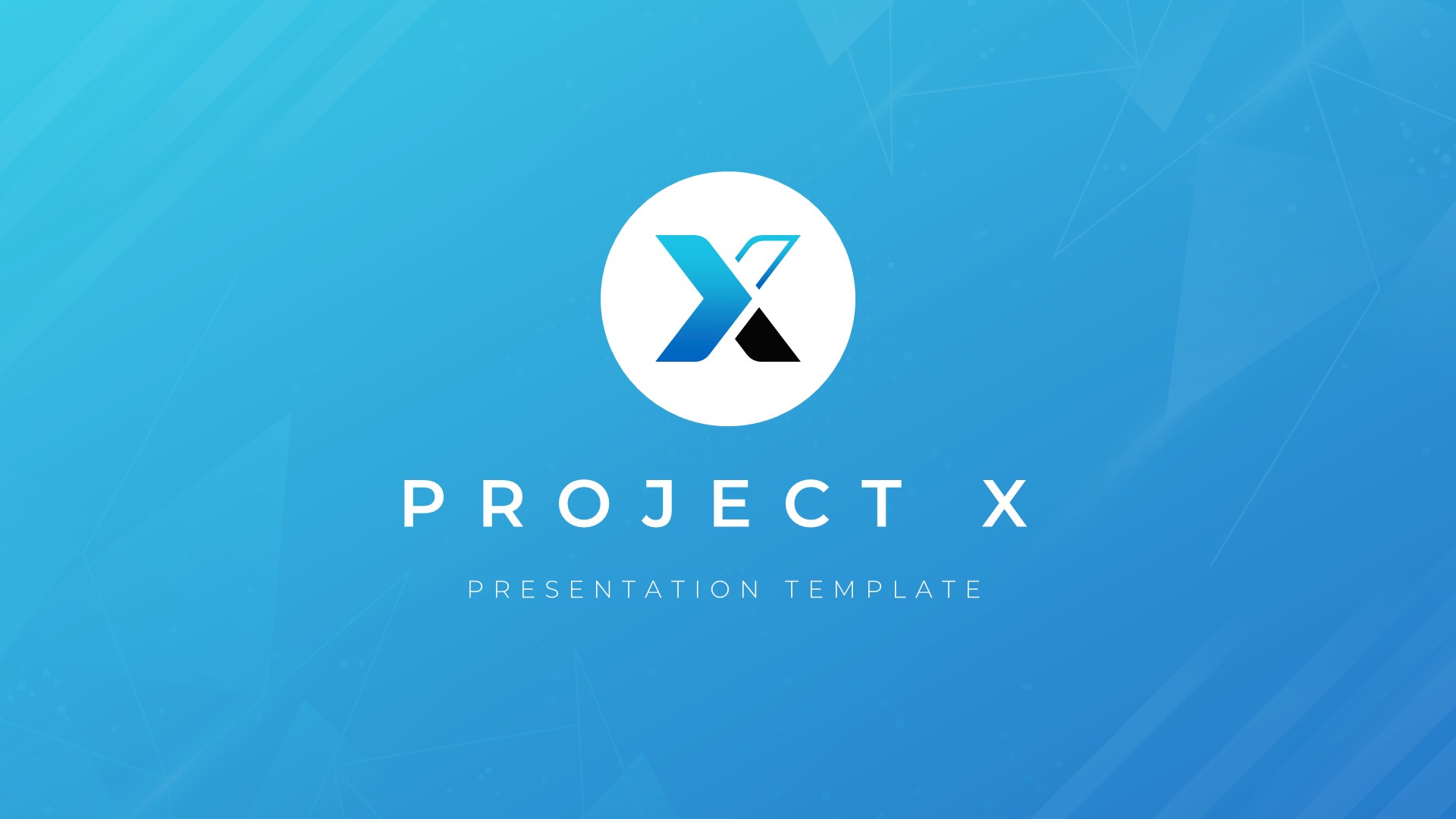 Project X - Startup PowerPoint Presentation Template, Presentation ...