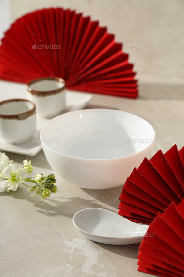 Different serving in world concept - Chinese serving or Chinese table ...