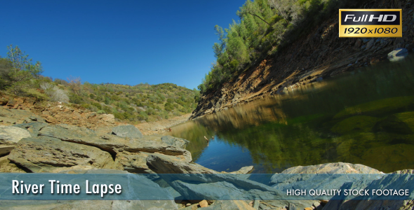 HDR River Time Lapse, Stock Footage | VideoHive