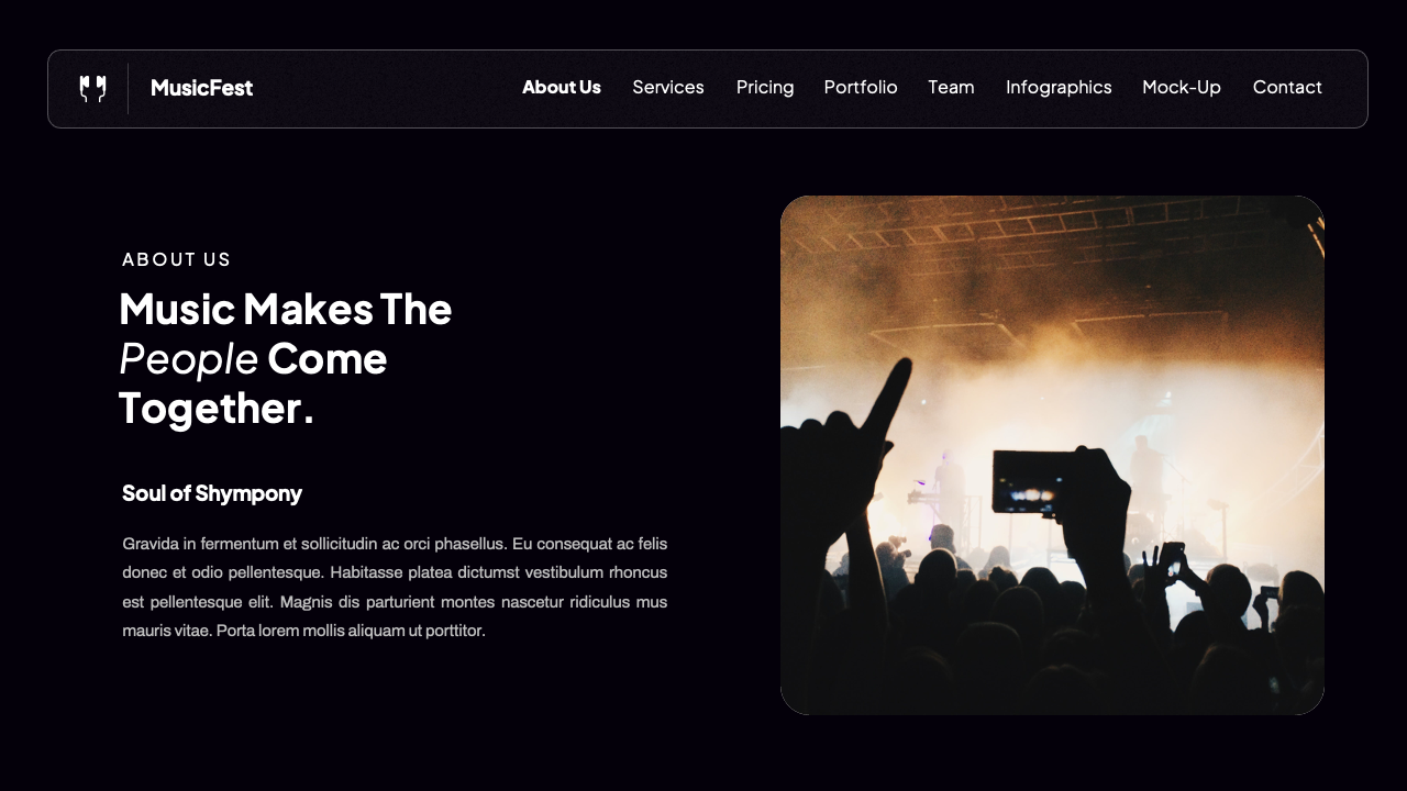 MusicFest - Music Event PowerPoint Template, Presentation Templates