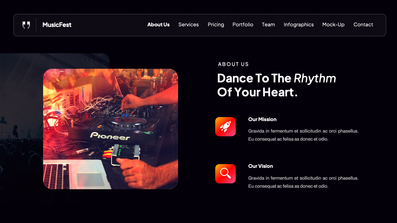 MusicFest - Music Event PowerPoint Template, Presentation Templates