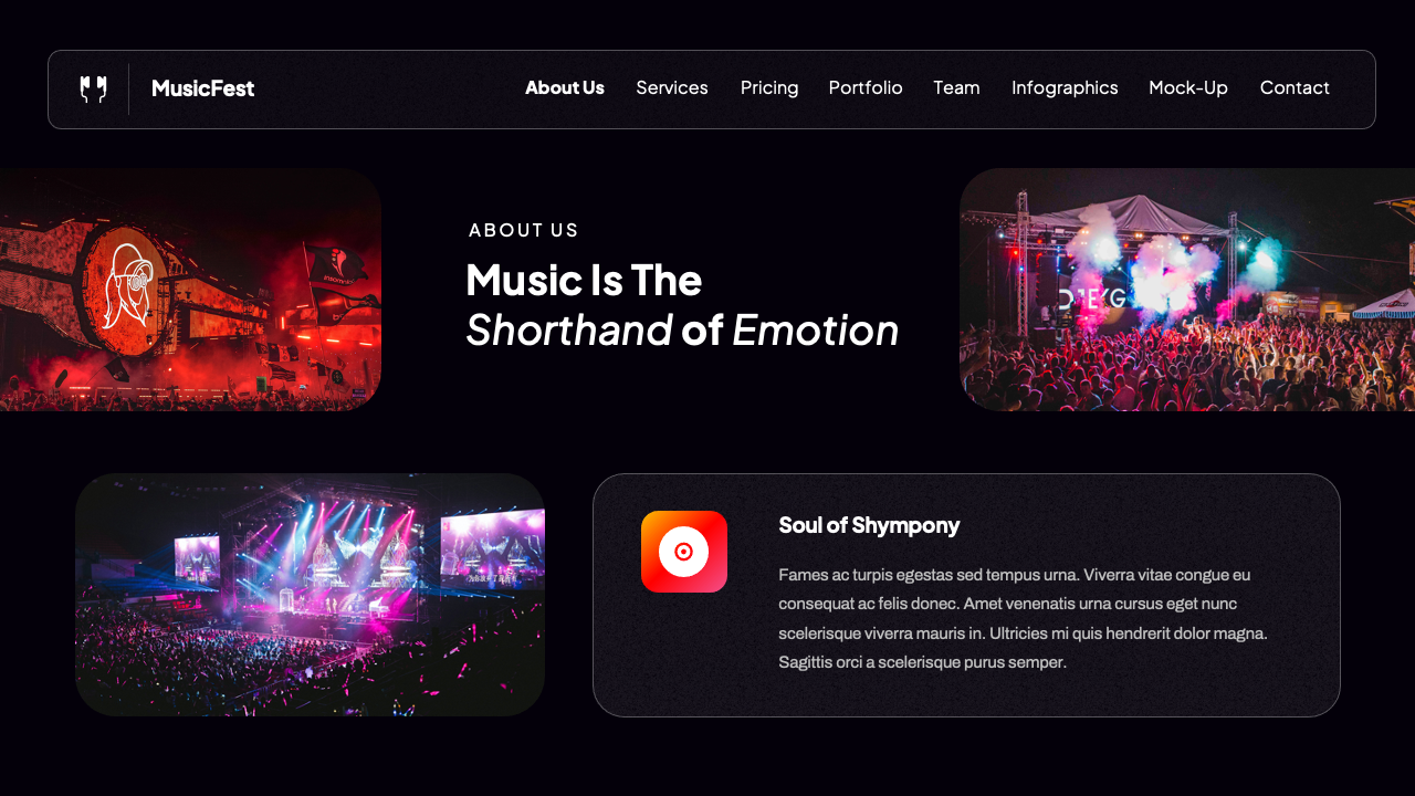 MusicFest - Music Event PowerPoint Template, Presentation Templates