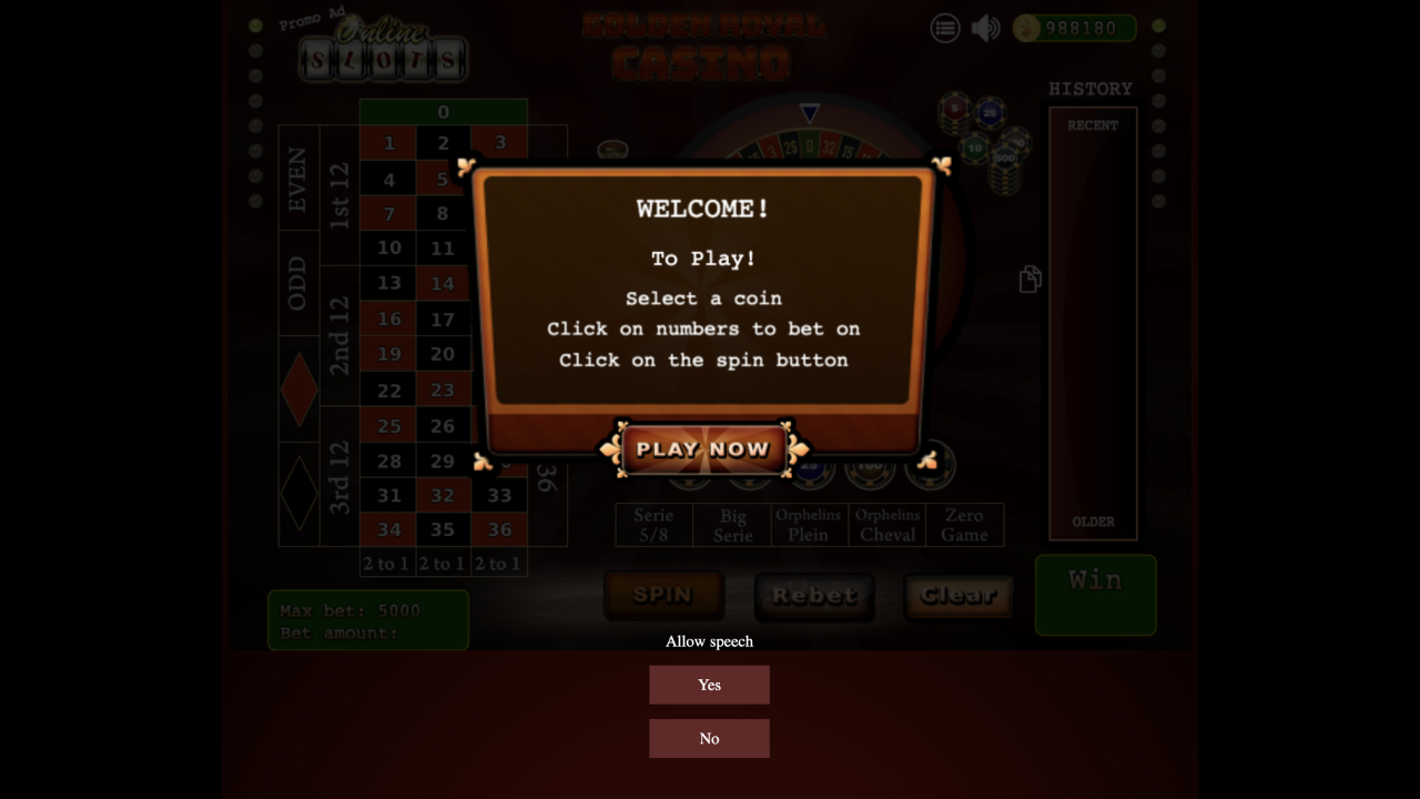 Phaser 3.60 European Video Roulette by TechDyno | CodeCanyon