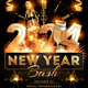 New Year Bash Flyer Template, Print Templates | GraphicRiver