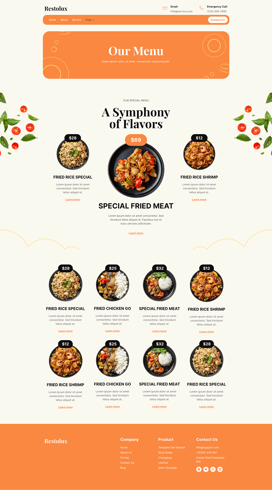 Restolux - Restaurant Elementor Template Kit by sigitdwipa | ThemeForest