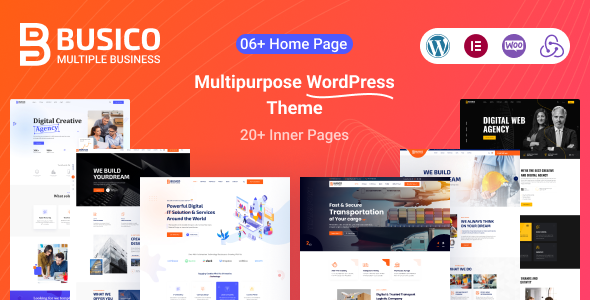 Busico – Multipurpose Business & Technology WordPress Theme by RRdevs