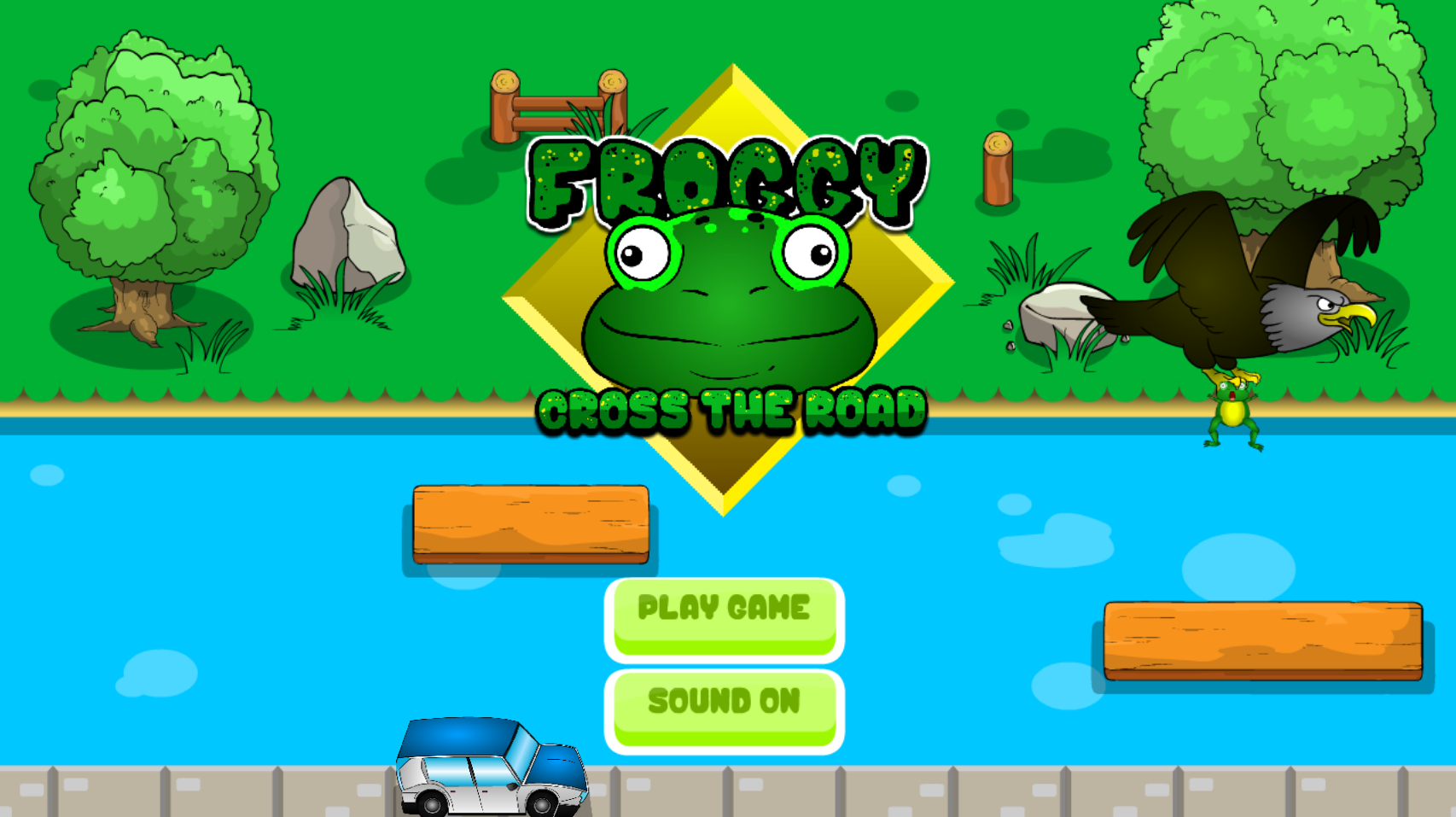 Froggy Cross The Road by PasGames | CodeCanyon