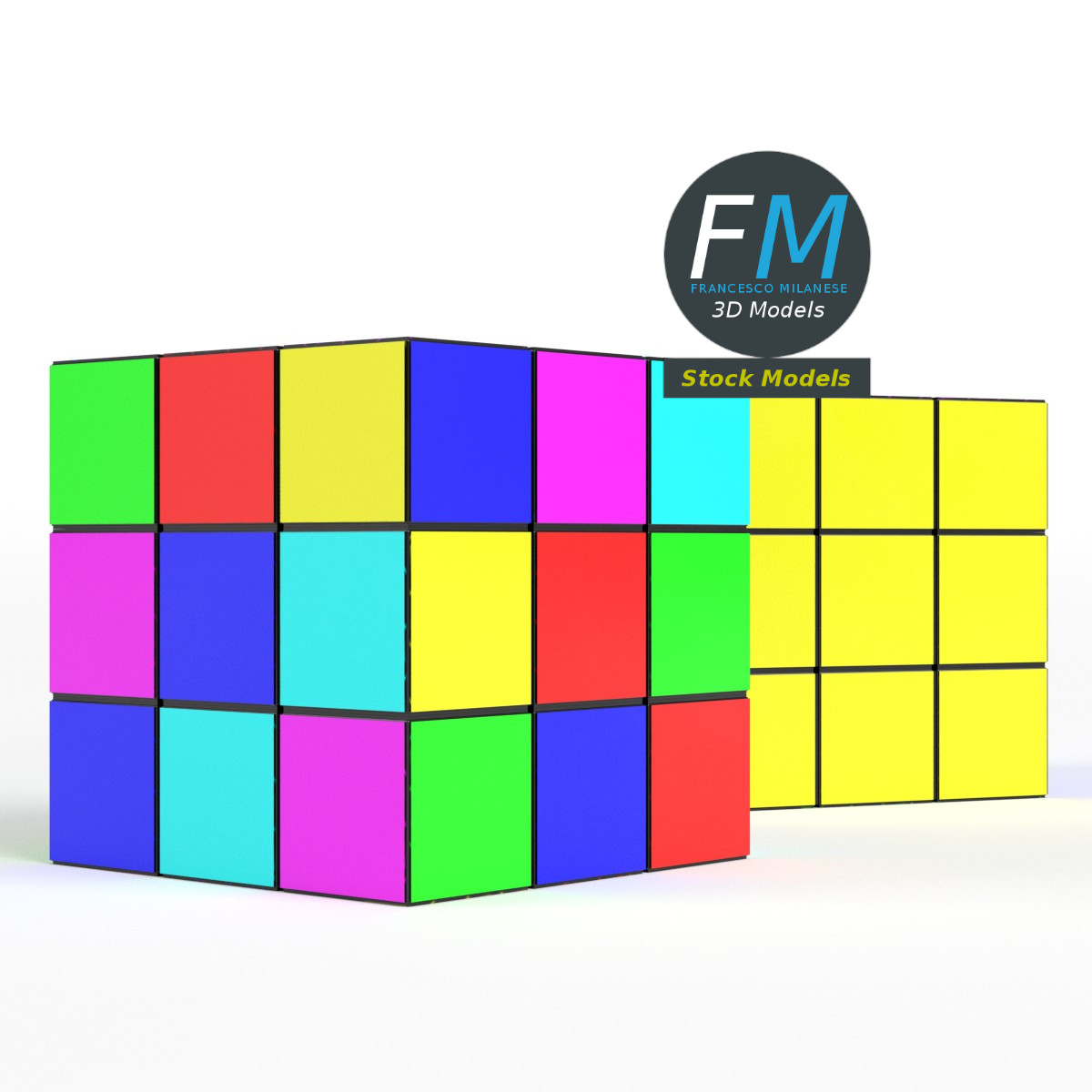 Rubik cubes by FrancescoMilanese85 | 3DOcean