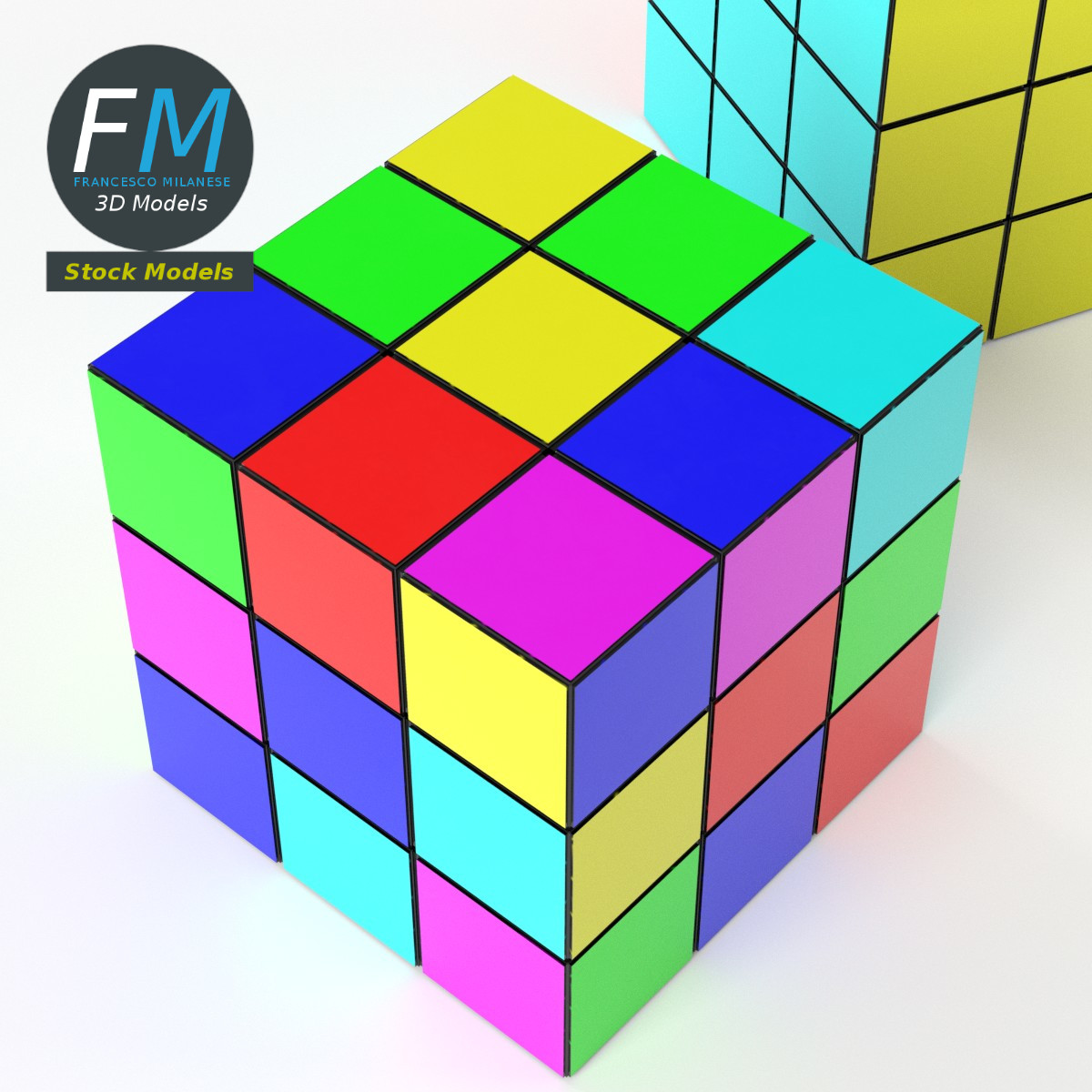 Rubik cubes by FrancescoMilanese85 | 3DOcean