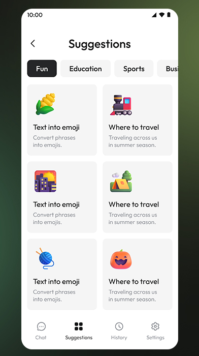 Chat AI: ChatGPT AI Assistant Chatbot App | Prompt Helper by dbugstationltd