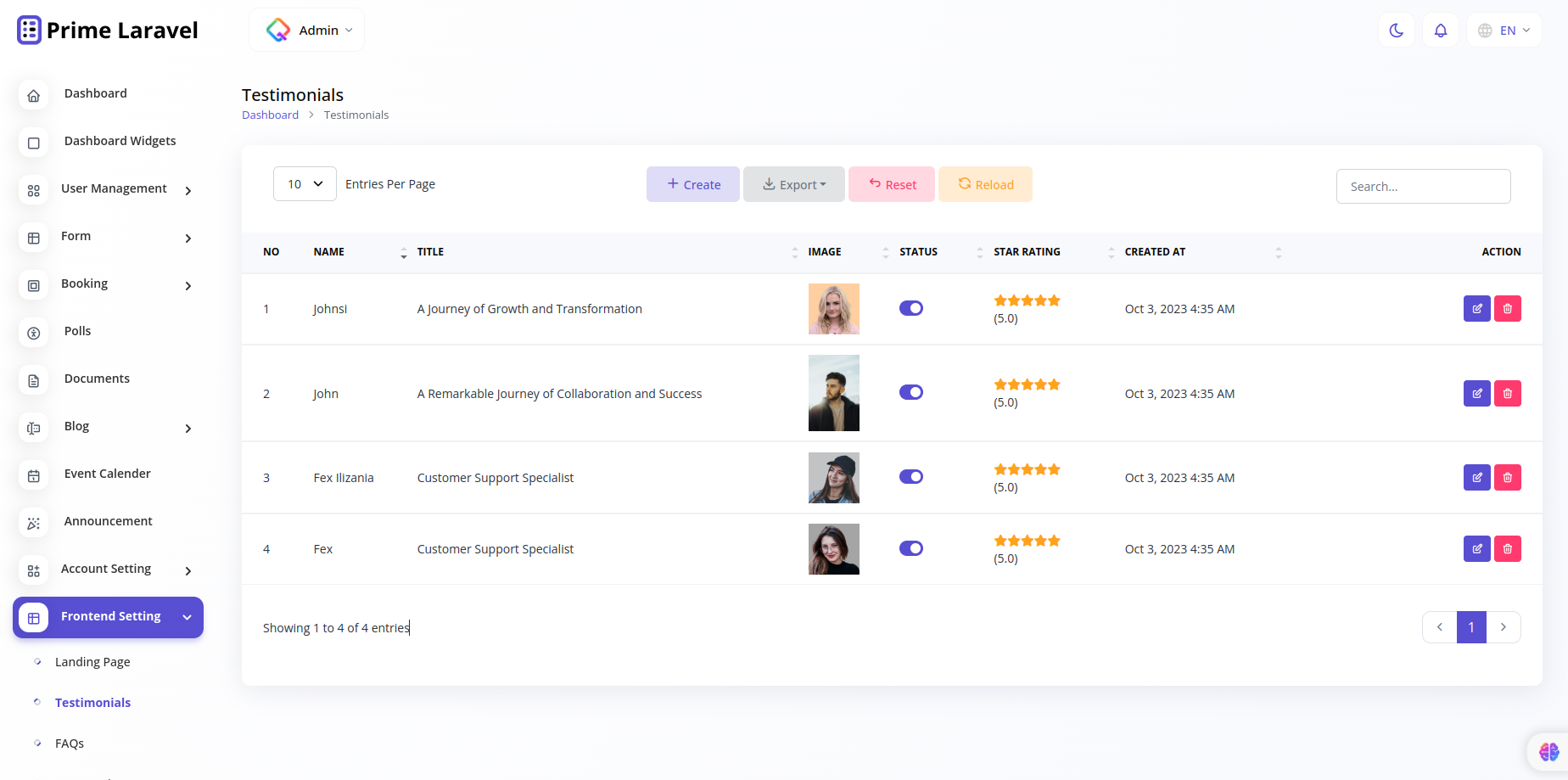 Prime Laravel - Form Builder & Poll Management System by Quebix-Technology