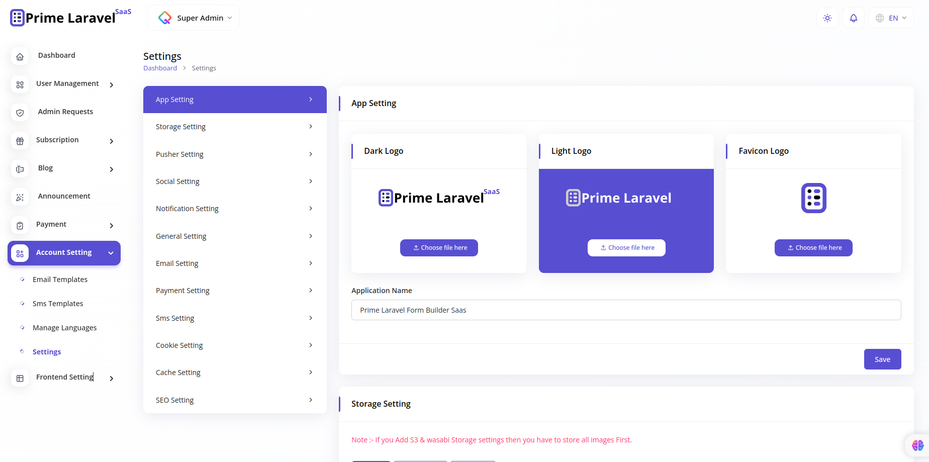 Prime Laravel Saas - Form builder & Poll Management System by Quebix-Technology