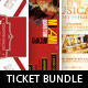 Event Ticket Template Bundle Volume 7, Print Templates | GraphicRiver