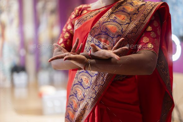 hands of indian woman performing a traditional dance Stock Photo by ...
