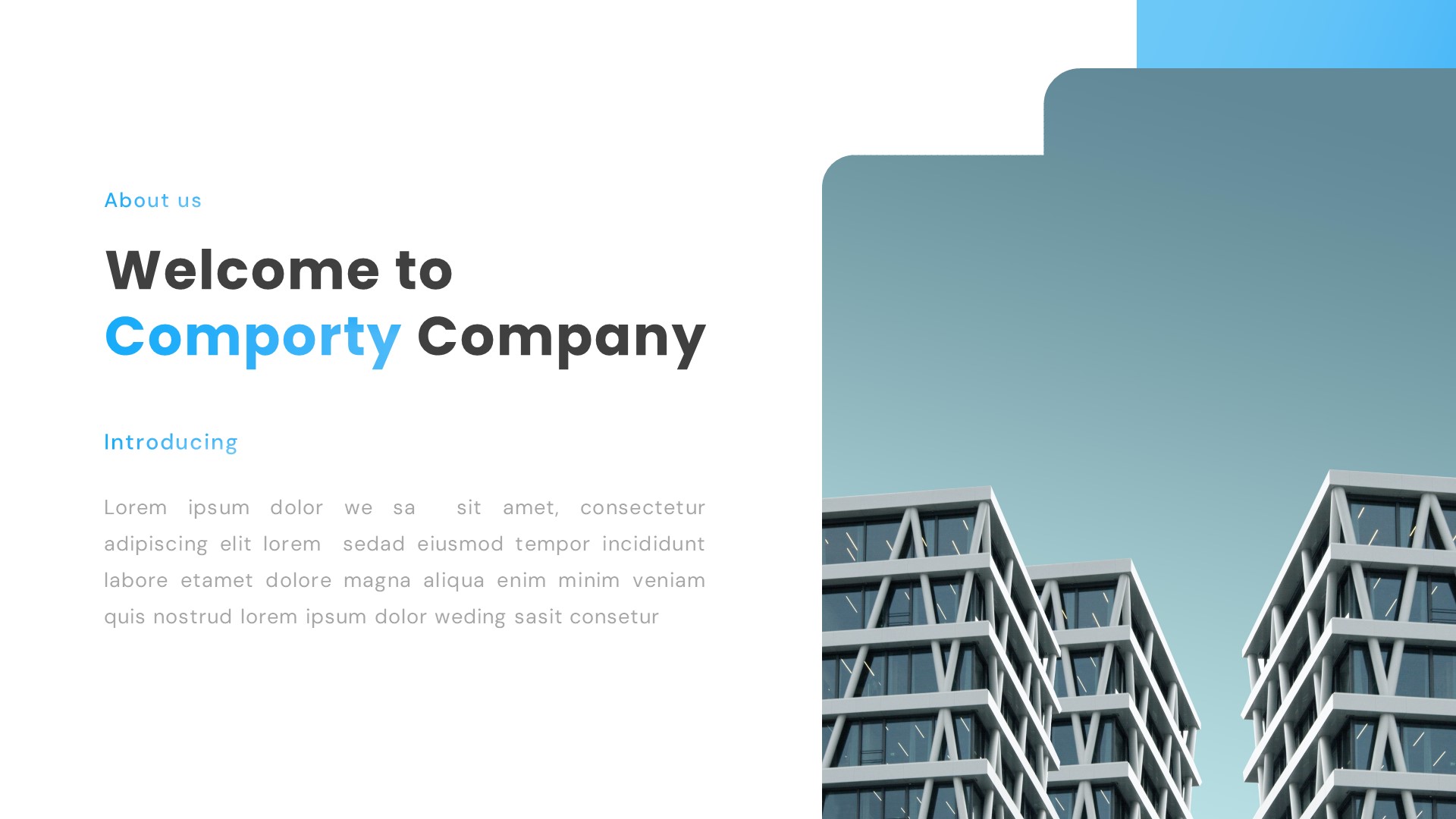 Comporty – Multipurpose PowerPoint Template, Presentation Templates