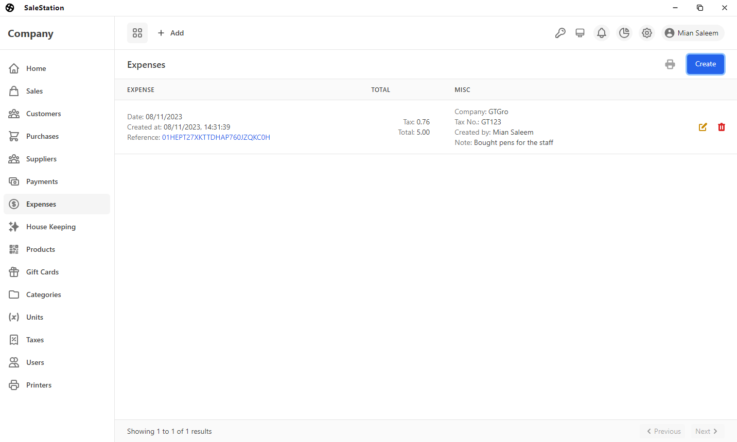 SaleStation - Point of Sale & Business Management System by Tecdiary