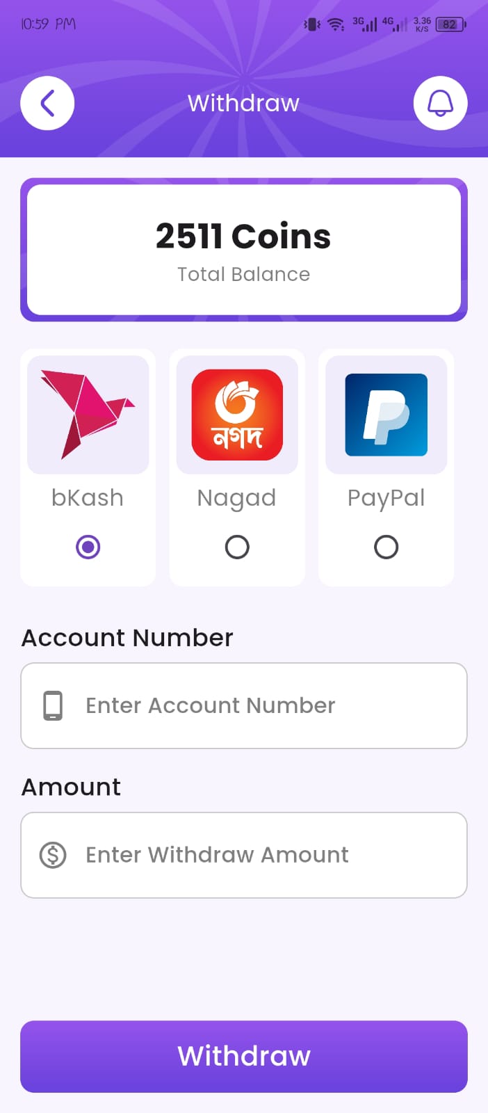 PW Earn - Reward Earning App Flutter Template by programming_wormhole