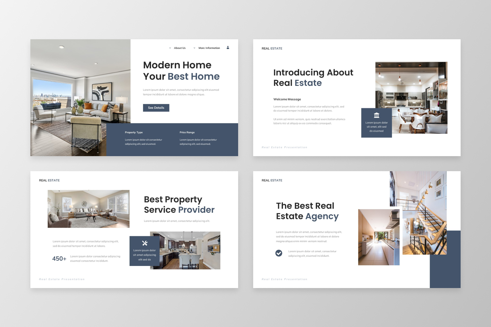 Real Estate PowerPoint Template, Presentation Templates | GraphicRiver