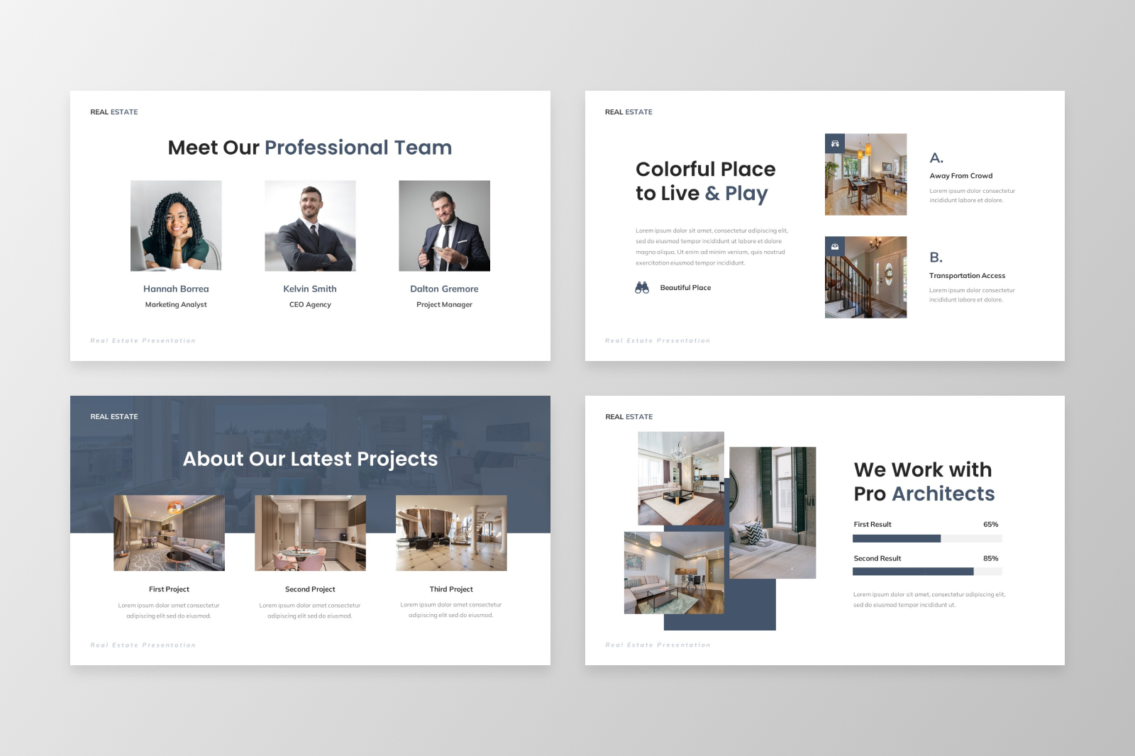 Real Estate PowerPoint Template, Presentation Templates | GraphicRiver