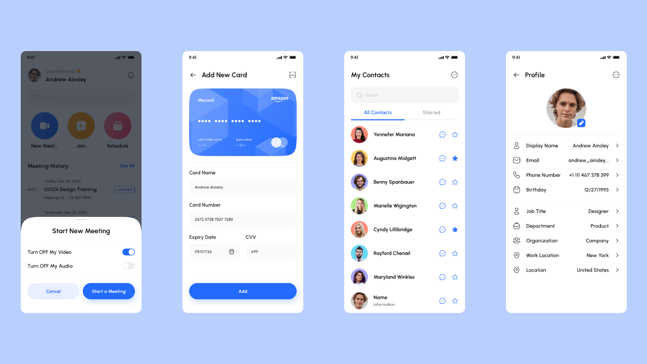 Zoob App - Online Zoom | Google Meet Clone Meeting Flutter App | Android | iOS Mobile App ...