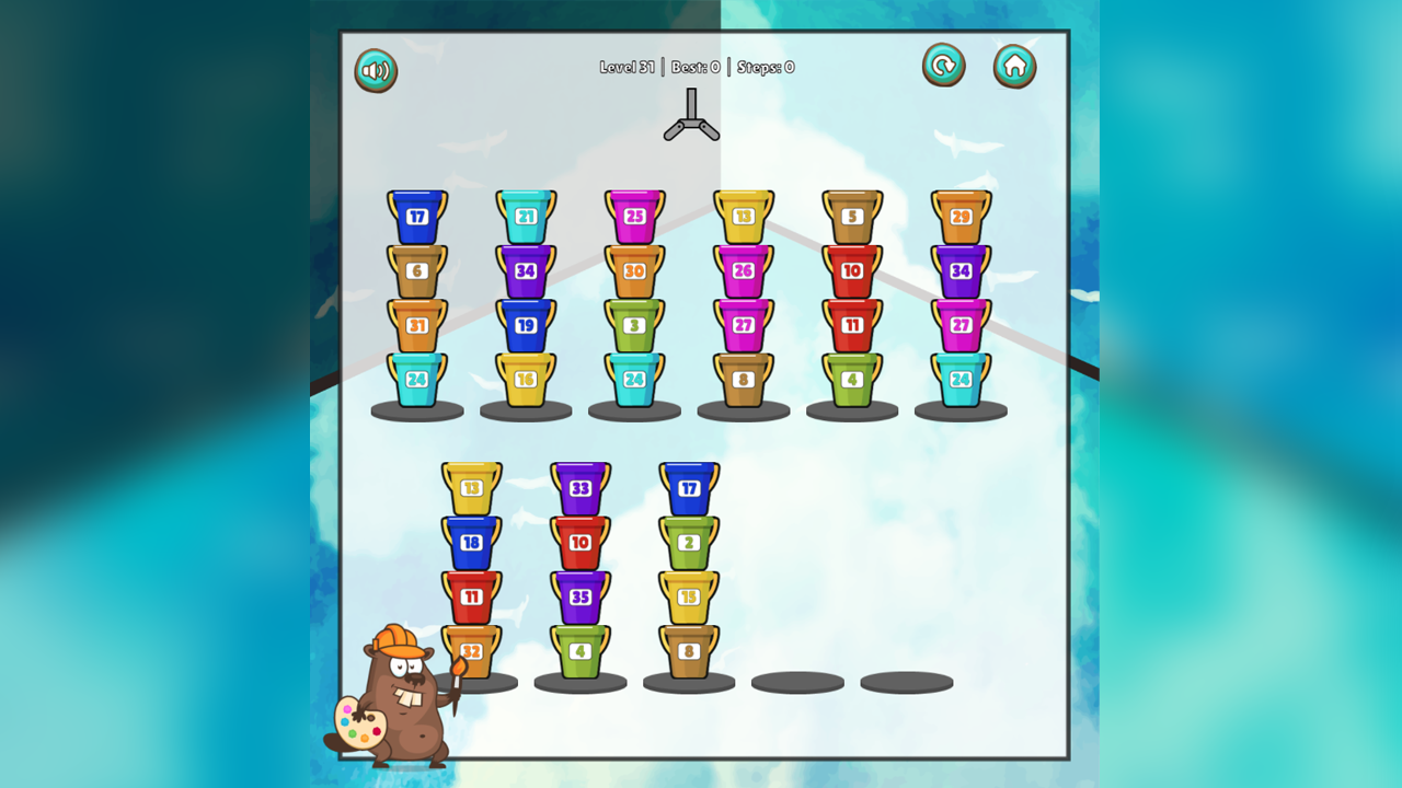 Sort Bucket - HTML5 - Construct 3 games by tegagame | CodeCanyon