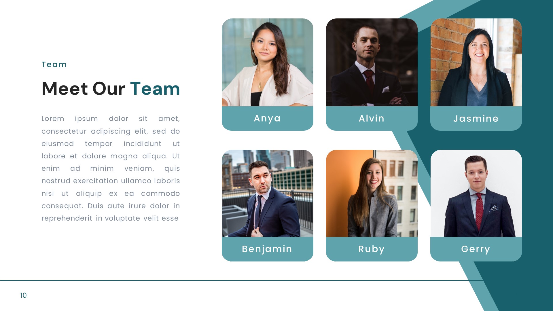 Konsulta – Company Profile PowerPoint Template, Presentation Templates