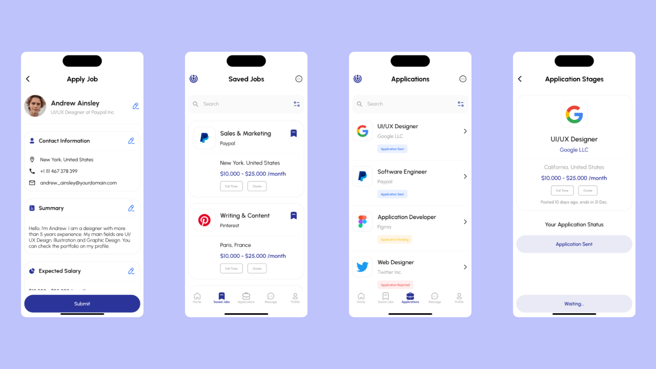 Occupation App - Job Finding App | Recruitment Portal Job Flutter App ... Occupation App - Job Finding App | Recruitment Portal Job Flutter App ...