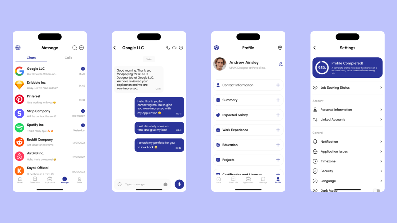 Occupation App - Job Finding App | Recruitment Portal Job Flutter App ... Occupation App - Job Finding App | Recruitment Portal Job Flutter App ...