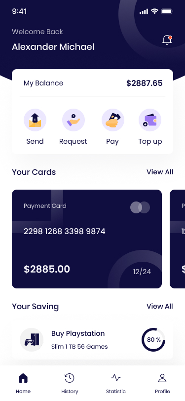 Financia - Banking React Native Expo App Ui Kit by lalastudio12 | CodeCanyon