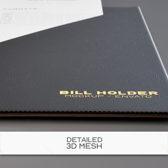 Bill Holder | 3D Model Mockup by Studio_Turtle | 3DOcean