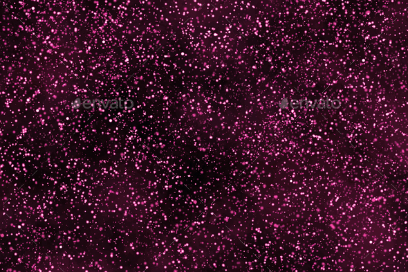 Purple pink magenta stars in space. Galaxy space background. Stock ...