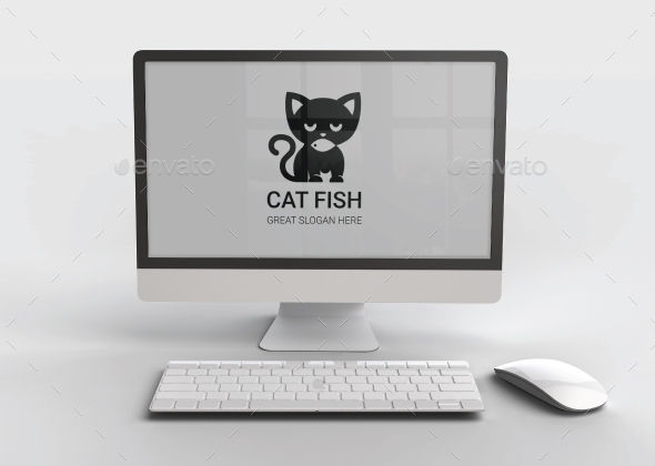 Cat Fish Logo, Logo Templates | GraphicRiver