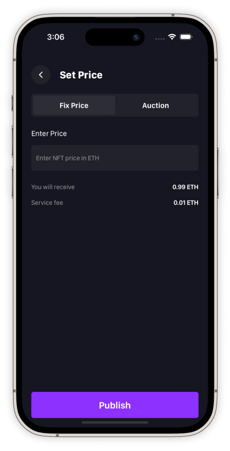 NFT Marketplace App | NFT Buying Selling Android + iOS App Template ...