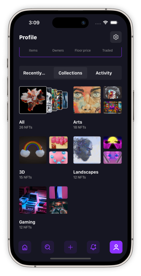 NFT Marketplace App | NFT Buying Selling Android + iOS App Template | Ionic | NFTMarketPlace by ...