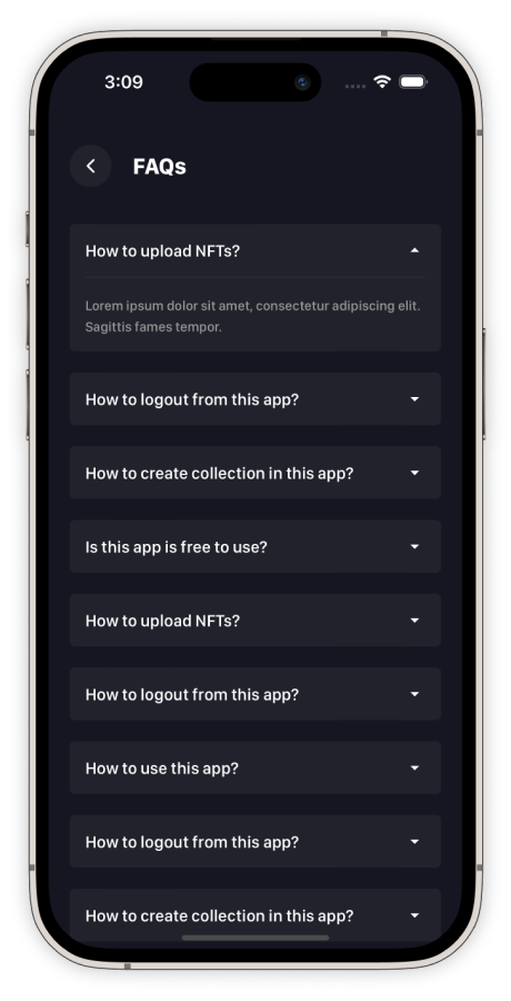 NFT Marketplace App | NFT Buying Selling Android + iOS App Template ...