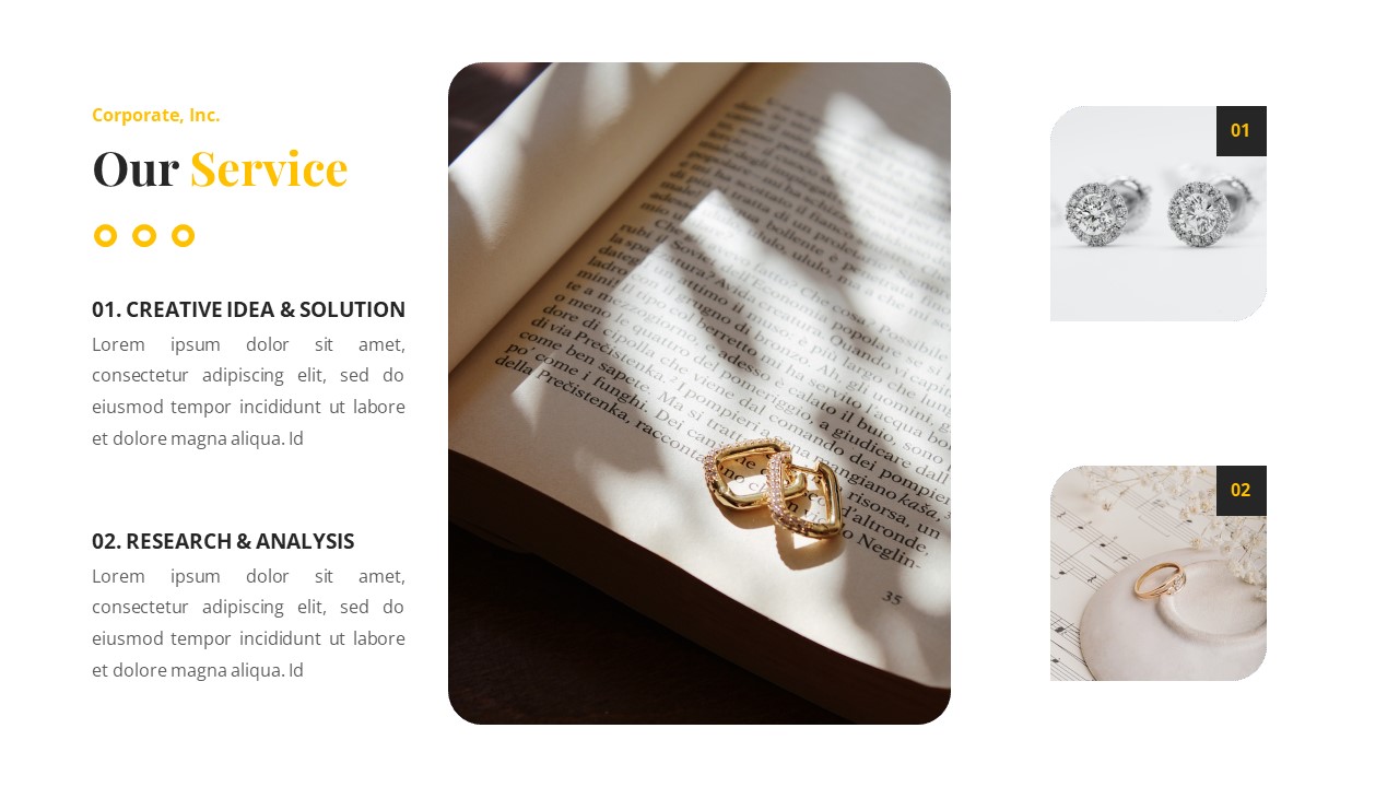 Jewelry PowerPoint Template, Presentation Templates | GraphicRiver