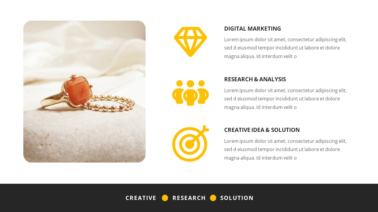 Jewelry PowerPoint Template, Presentation Templates | GraphicRiver