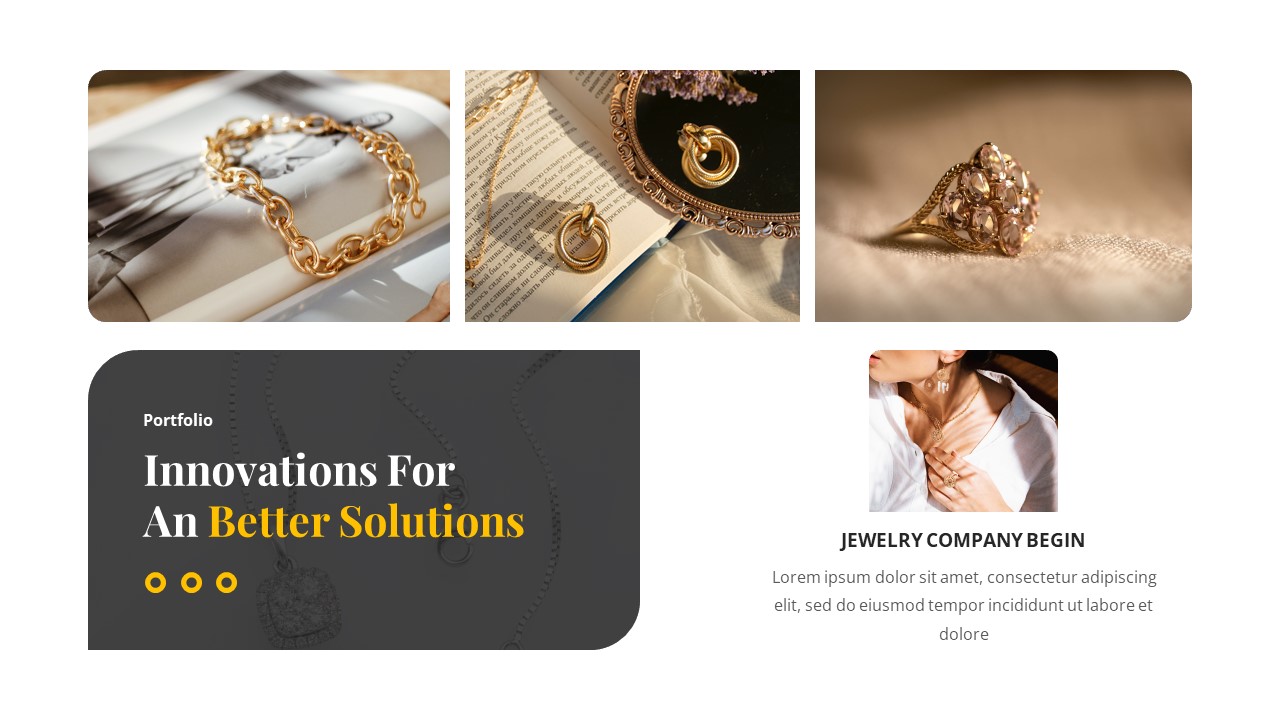 Jewelry PowerPoint Template, Presentation Templates | GraphicRiver