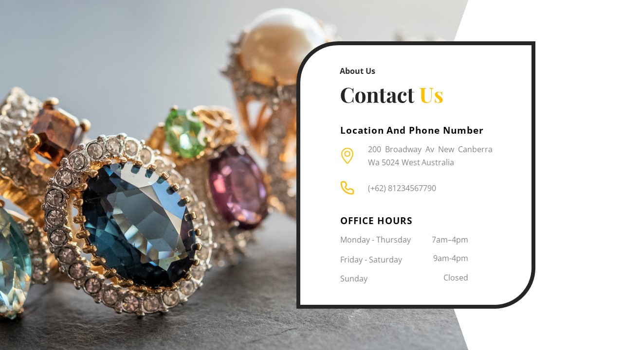 Jewelry PowerPoint Template, Presentation Templates | GraphicRiver