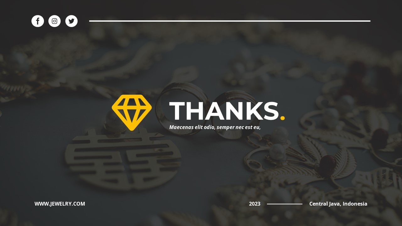 Jewelry PowerPoint Template, Presentation Templates | GraphicRiver