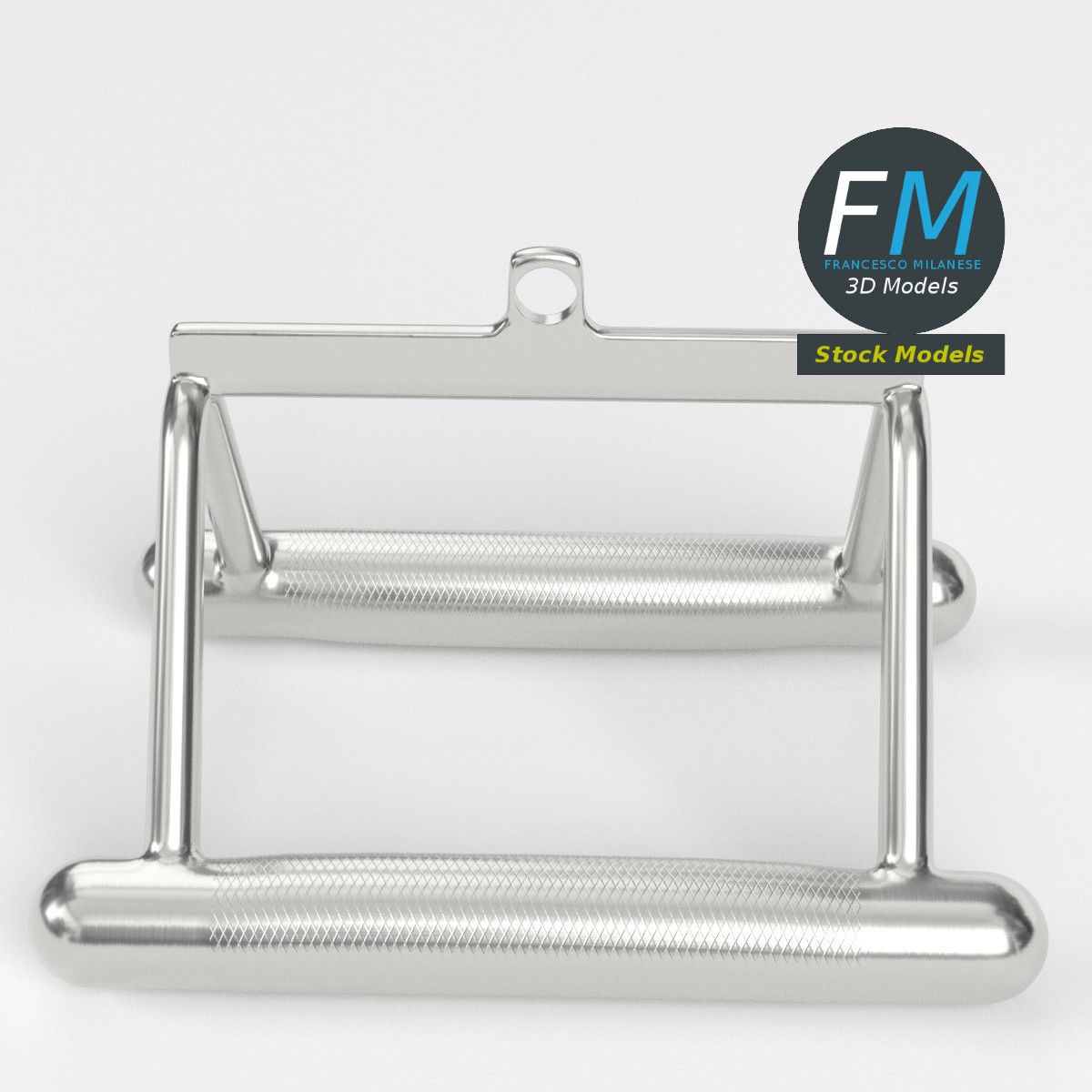 Pulley handle gym equipment 2 by FrancescoMilanese85 | 3DOcean