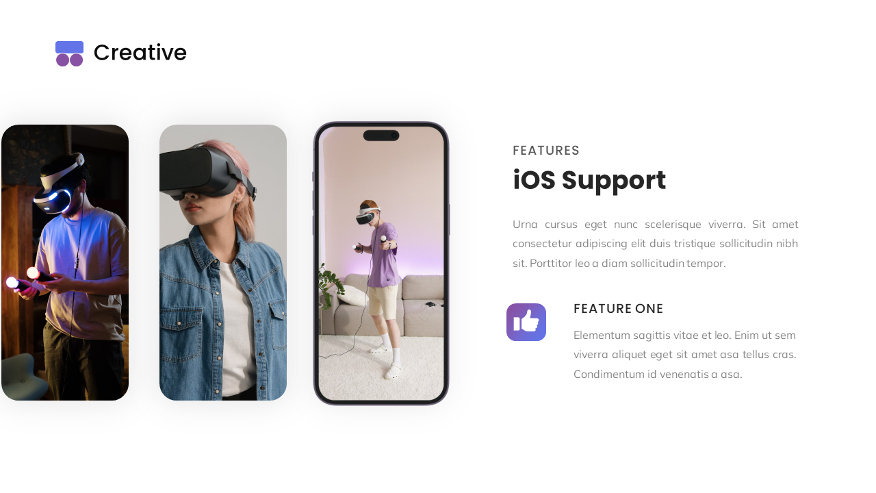 Creative - Mobile App & SAAS Powerpoint Template, Presentation Templates